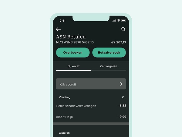 Dit kun je met de ASN-app - [ASN Bank]
